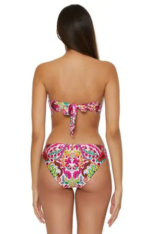 Trina Turk Hawaiian Bandeau Bikini Top