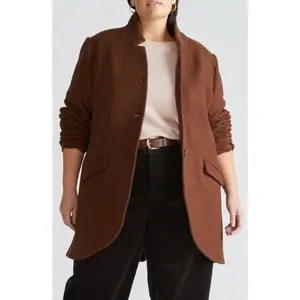 Universal Standard Notched Lapel Outerwear For Women