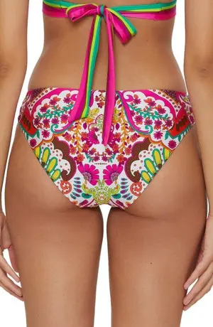 Trina Turk Hawaiian Side Tab Hipster Bikini Bottoms