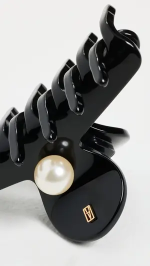 Alexandre De Paris Swarovski Pearl Clip