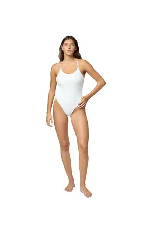 Onia Anya One-piece Swimsuit - White
