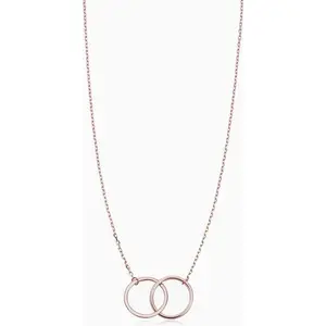 ORADINA 14k Gold Linked Necklace - Rose Gold
