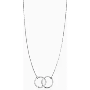 ORADINA 14k Gold Linked Necklace - White Gold