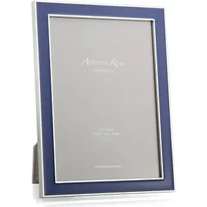 ADDISON ROSS LONDON Navy Enamel Picture Frame - Blue