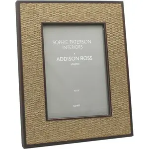 ADDISON ROSS LONDON X Sophie Paterson Rattan Picture Frame - Brown