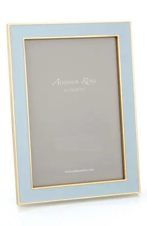 ADDISON ROSS LONDON Powder Enamel Picture Frame - Blue