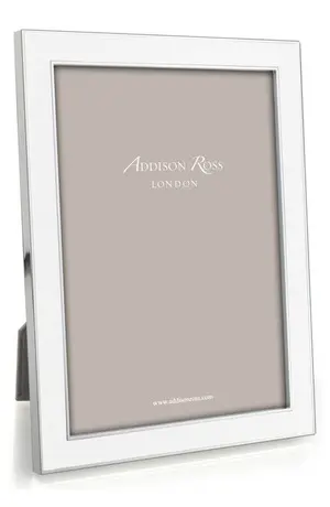 ADDISON ROSS LONDON Enamel Picture Frame - White