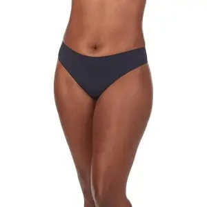 Le Mystère Smooth Shape Leak Resistant Thong - Black