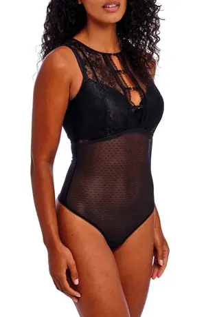 Freya Sydnie Lace Thong Bodysuit