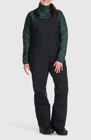 OUTDOOR RESEARCH Snowcrew Waterproof Insulated Bibs - Black