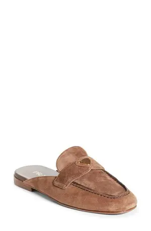 Prada Suede Loafer Mules