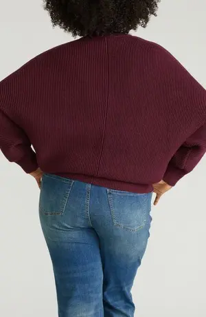 Universal Standard Marguerite Rib Dolman Sleeve Sweater