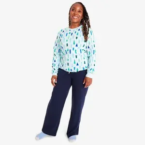 PRIMARY Grown-ups Relaxed Organic Pj Pant - Navy