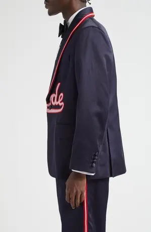 BODE Major League Appliqué Suit Jacket