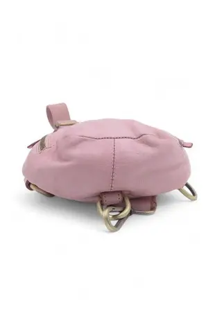 BOLSA NOVA Logan Sling Bag In Washed Italian Leather - Blush Pink