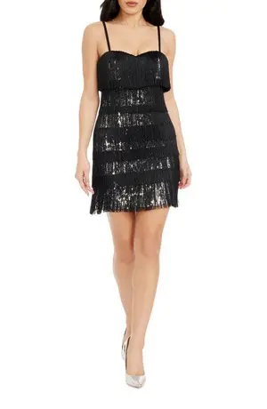 Dress The Population Sequined Cocktail Dresses