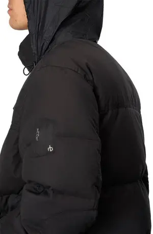 Rag & Bone Bubble Down Puffer Jacket - Jet Black