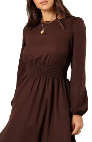 PETAL & PUP Roman Long Sleeve Maxi Dress