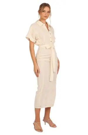 PETAL & PUP Embroidered Midi Dress