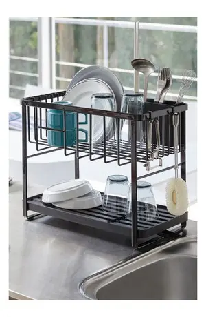 YAMAZAKI Two-level Dish Drainer Rack