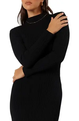 PETAL & PUP Briar Long Sleeve Midi Dress