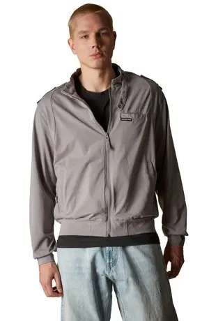MEMBERS ONLY Athletic Club Jacket - Grey