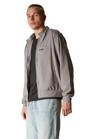 MEMBERS ONLY Athletic Club Jacket - Grey