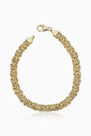 ORADINA 14k Byzantine Bracelet - Yellow Gold