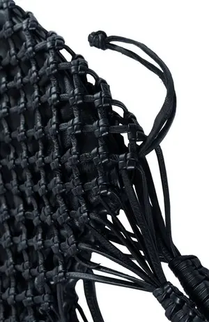 ADRIANA CASTRO La Red Mini Mesh Bag - Black