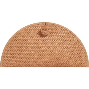 ADRIANA CASTRO Adriana Castro La Barca Mini Handwoven Clutch