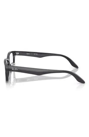Ray-ban 57mm Rectangular Eyeglasses