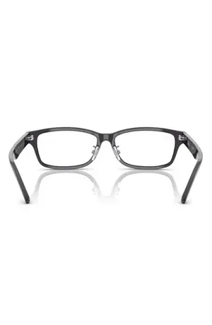 Ray-ban 57mm Rectangular Eyeglasses