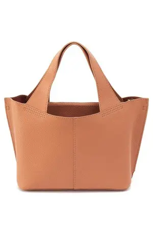 Hobo Small Vida Leather Tote - Biscuit Coconut Shell