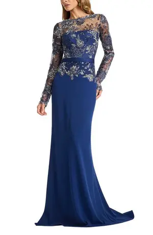 Tadashi Shoji Long Sleeve Evening Dresses