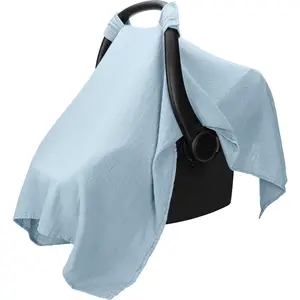 COMFY CUBS Baby Car Seat Cover - Sky Blue