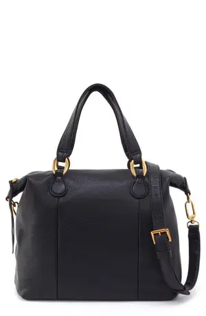 Hobo Harley Leather Satchel - Black