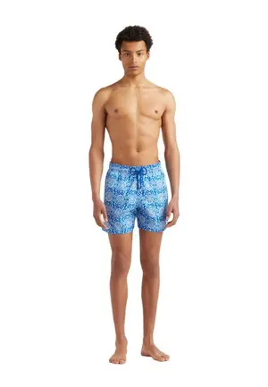 Vilebrequin Turtles Printed Swim Trunks