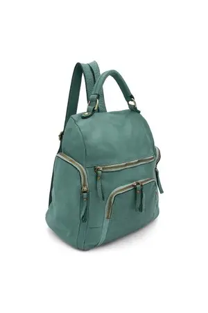 BOLSA NOVA Mia Leather Backpack - Pistachio