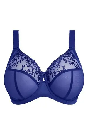 Elomi Zarla Full Figure Underwire Bra - Sapphire
