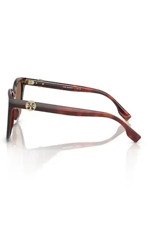 Tory Burch 56mm Phantos Sunglasses - Dark Brown