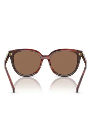 Tory Burch 56mm Phantos Sunglasses - Dark Brown