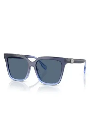 Tory Burch 56mm Square Sunglasses