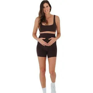 VITALITY Cloud Ii Maternity Volley Short - Espresso