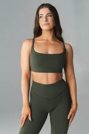 VITALITY Cloud Ii Scoop Tank - Olive
