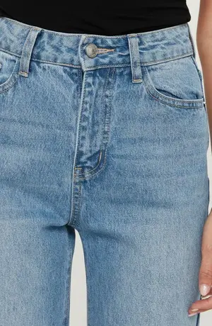 Princess Polly Henesey High-waist Straight-leg Jeans