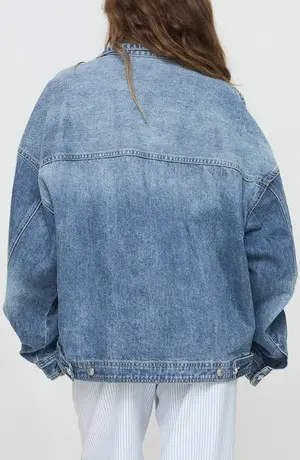 Princess Polly Kier Oversize Denim Jacket