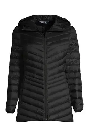 LANDS' END Down Jacket - Black