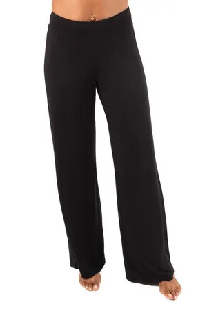 JJWINKS Power Palazzo Lounge Pant - Black