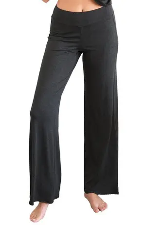 JJWINKS Power Palazzo Lounge Pant - Charcoal