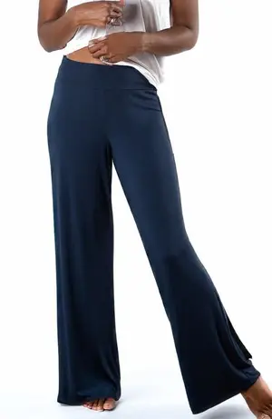 JJWINKS Power Palazzo Lounge Pant - Navy